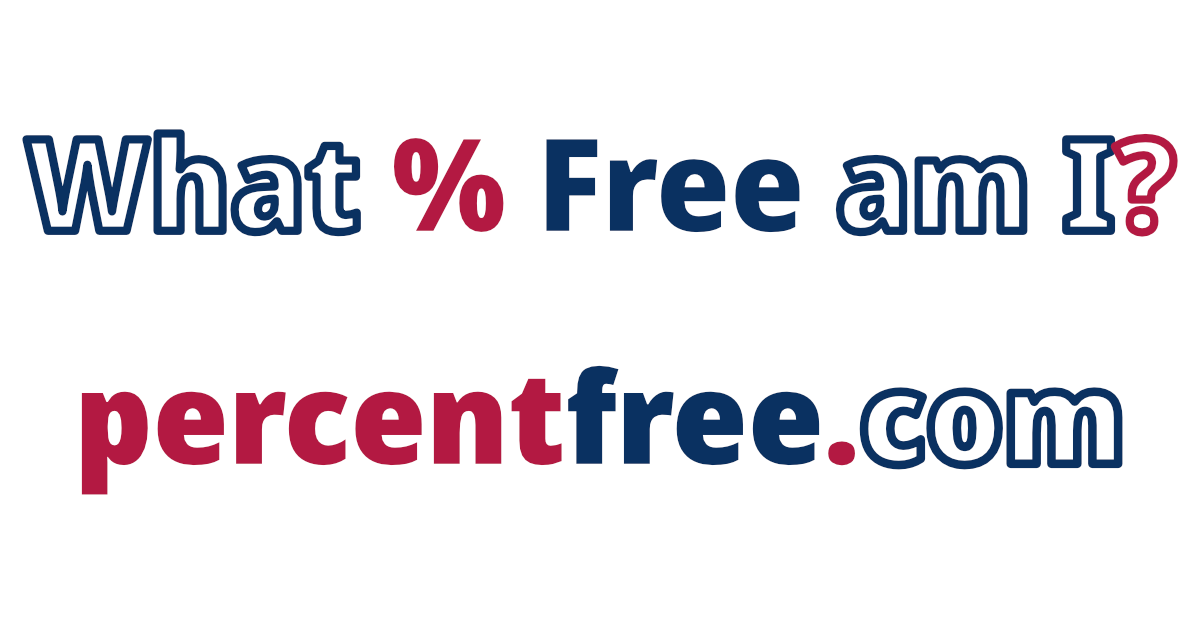 Increase my freedom! | % Free Quiz | What % Free am I? – Percent Free